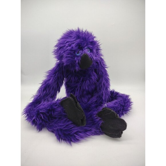 Cuddly Critters | Toys | Cuddly Critter Big Fuzzy Purple Ventriloquist ...